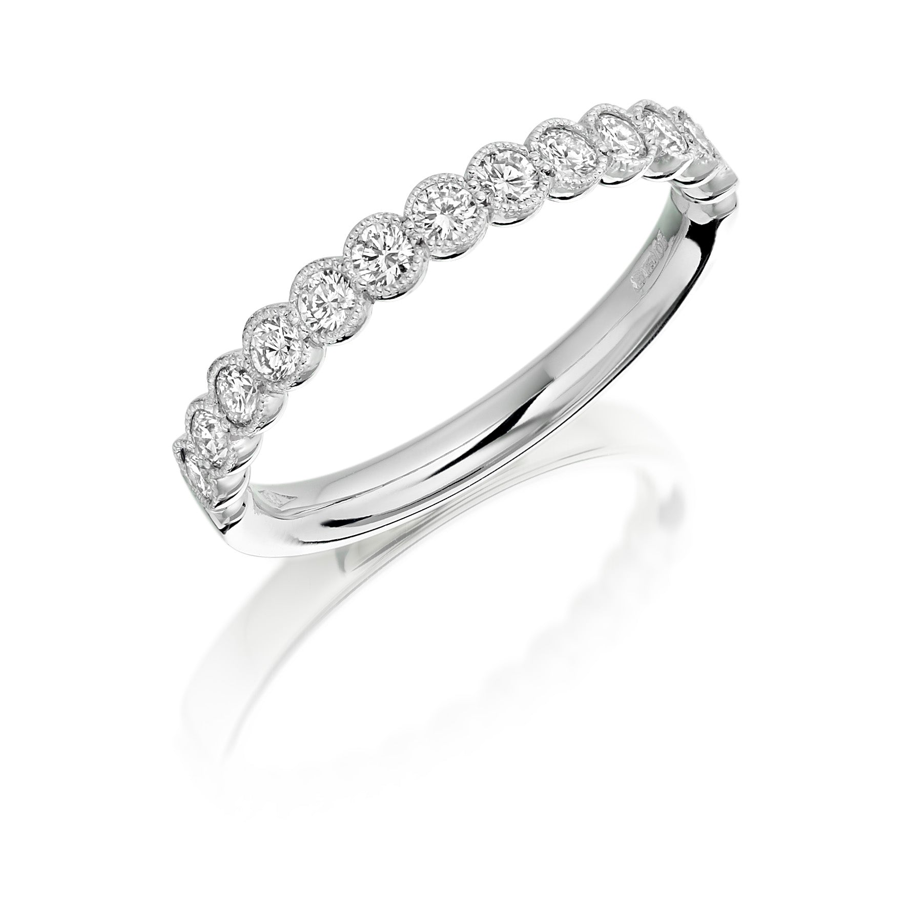 Catherine Jones Eternity Ring 18ct Yellow Gold Diamond